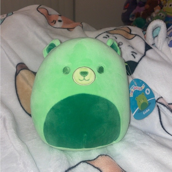 Squishmallows | Toys | Gobo The Green Gummy Bear Squishmallows 7 Nwt ...